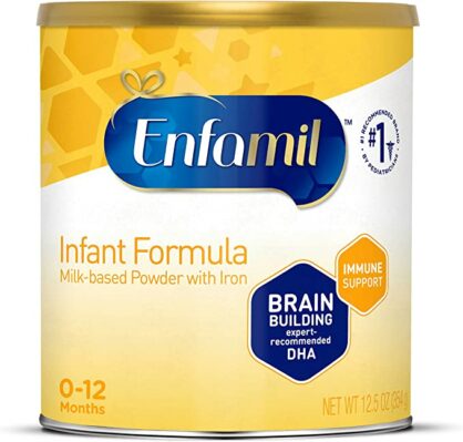 Product Comparison of Best Types of Formula for Infants: Enfamil ...