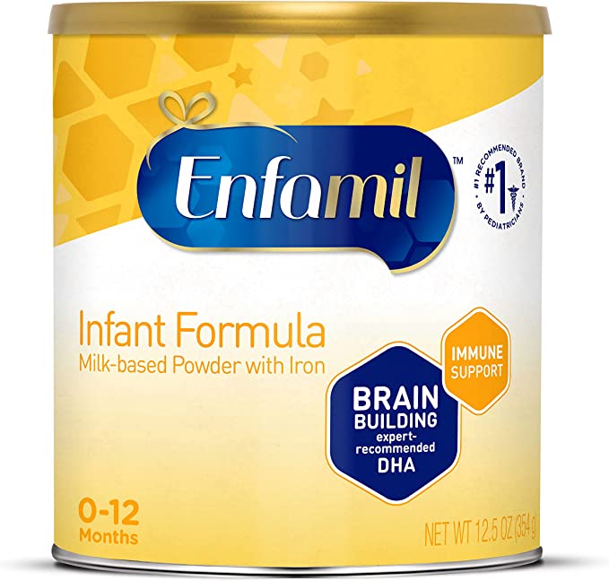 Product Comparison of Best Types of Formula for Infants: Enfamil ...