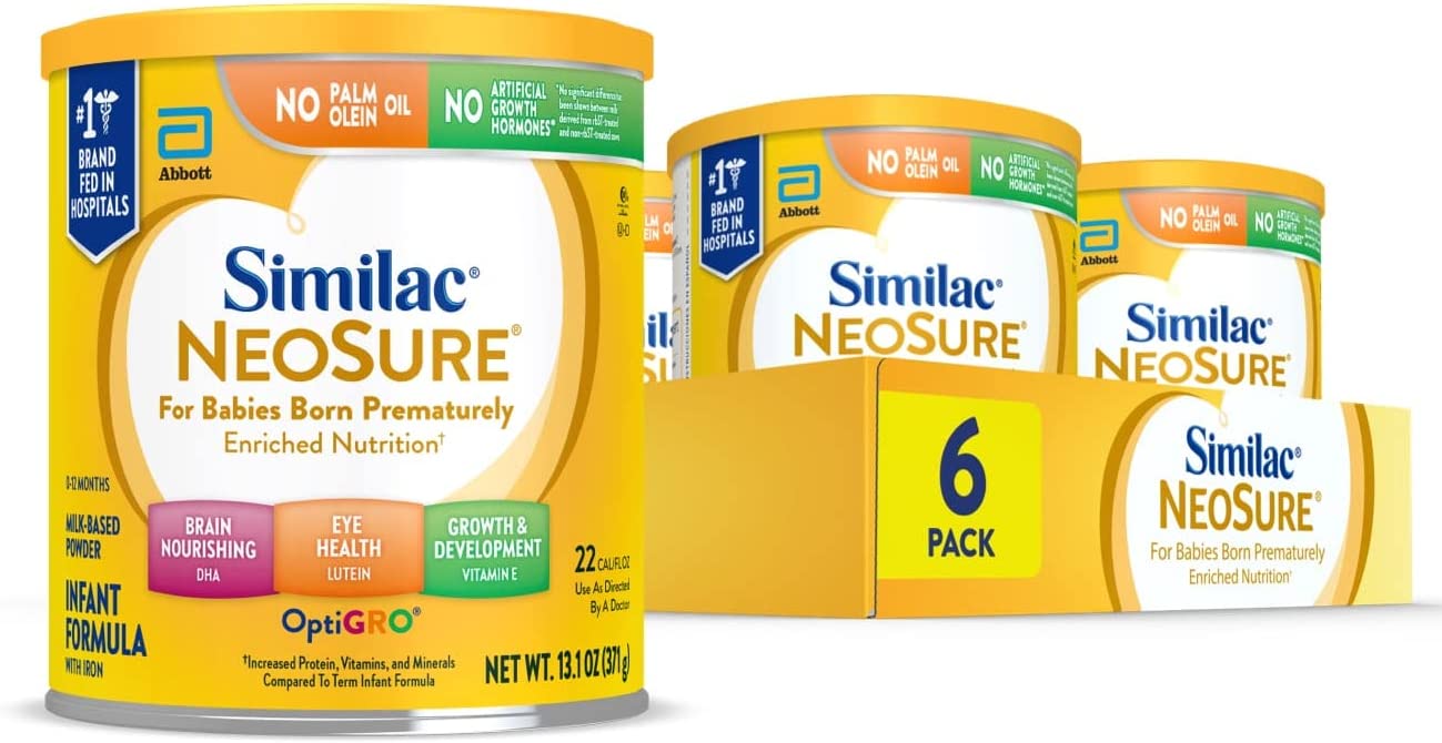 Product Comparison of Best Types of Formula for Infants: Enfamil ...