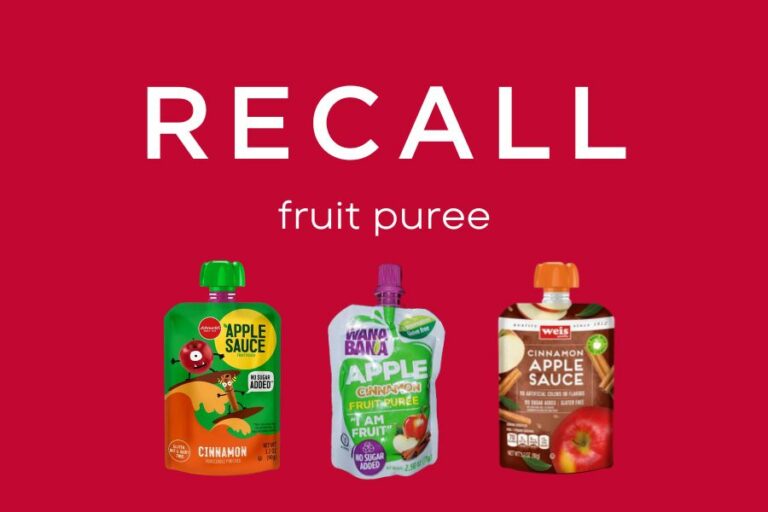 WanaBana Fruit Puree Recall (2023) Over Elevated Lead Levels