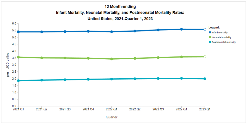 CDC Report (2023): Infant Deaths Increased In 2022
