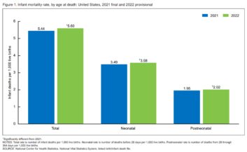 CDC Report (2023): Infant Deaths Increased In 2022