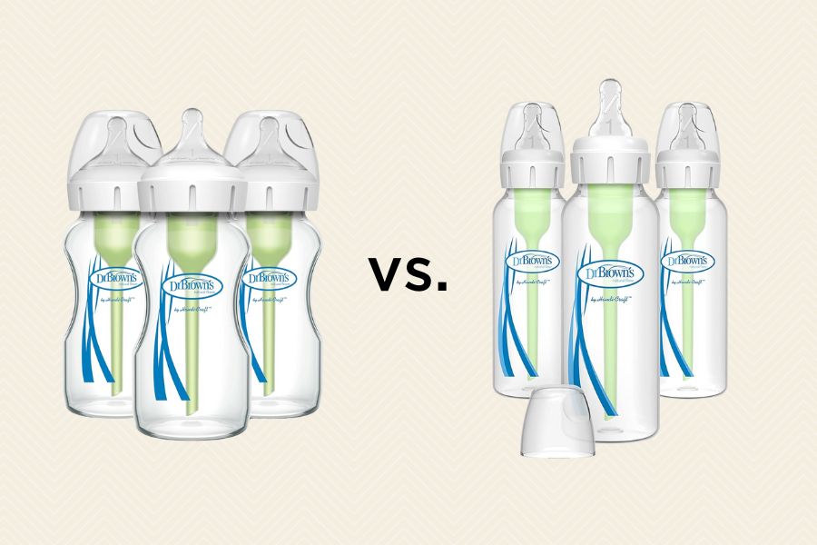 Dr. Brown’s Bottles Wide Neck Vs. Standard: Features & Reviews